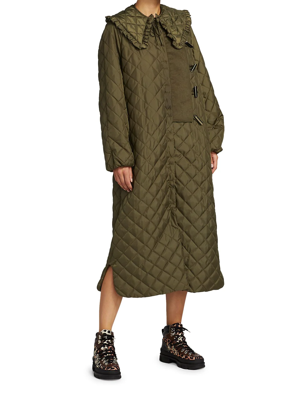 Ganni + Quilted Recycled Ripstop Jacket