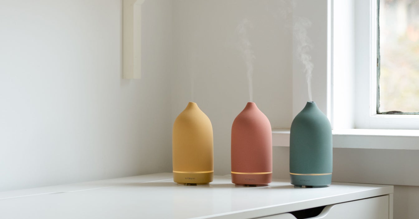 Vitruvi Stone Diffusers New Color Launch 2021