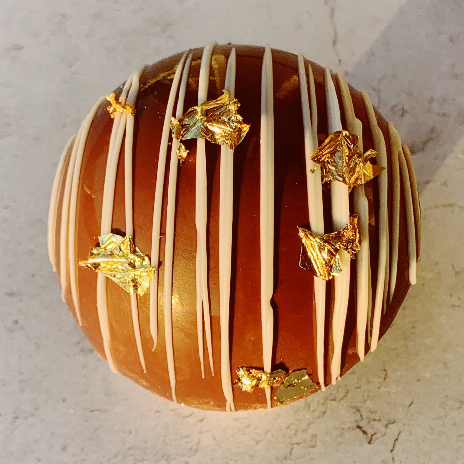 Molly Made Seattle + Vegan Glitter Glam Hot Chocolate Bomb