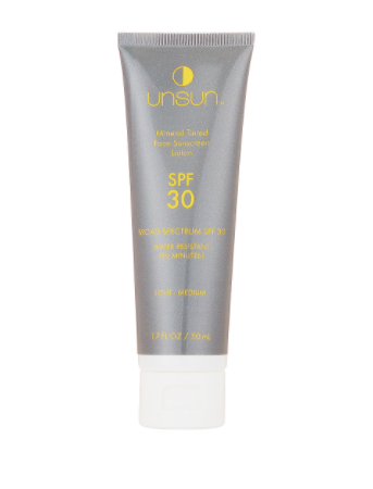Unsun Cosmetics + Mineral Tinted Face Sunscreen SPF 30