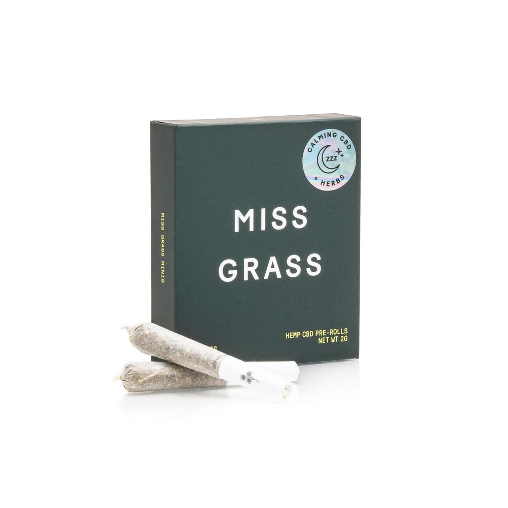 Miss Grass + ZZZ – Hemp + Herb Minis For Calm