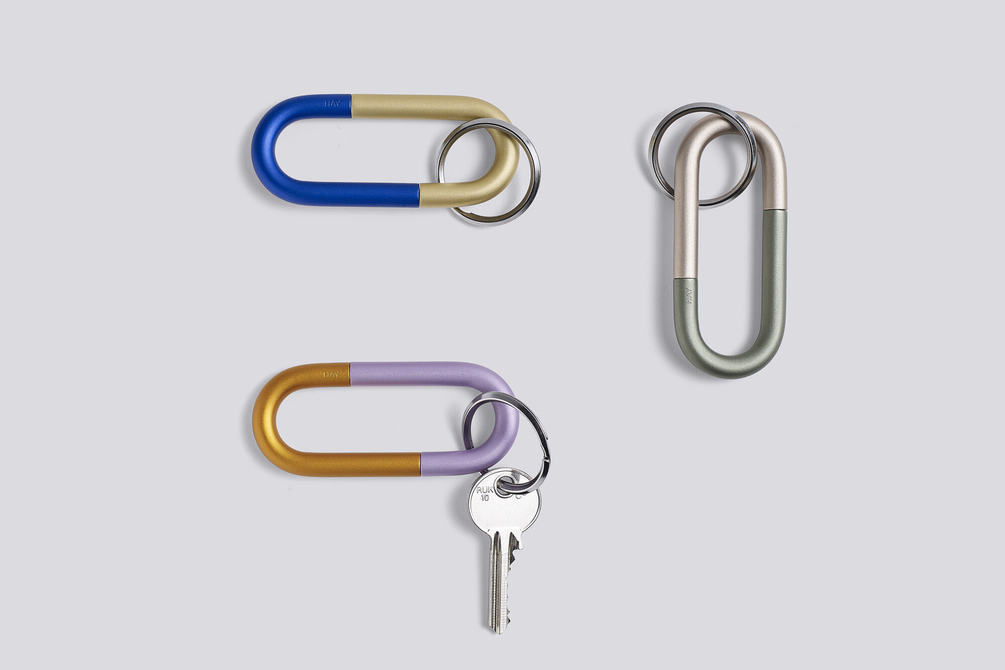 Hay + Cane Key Ring