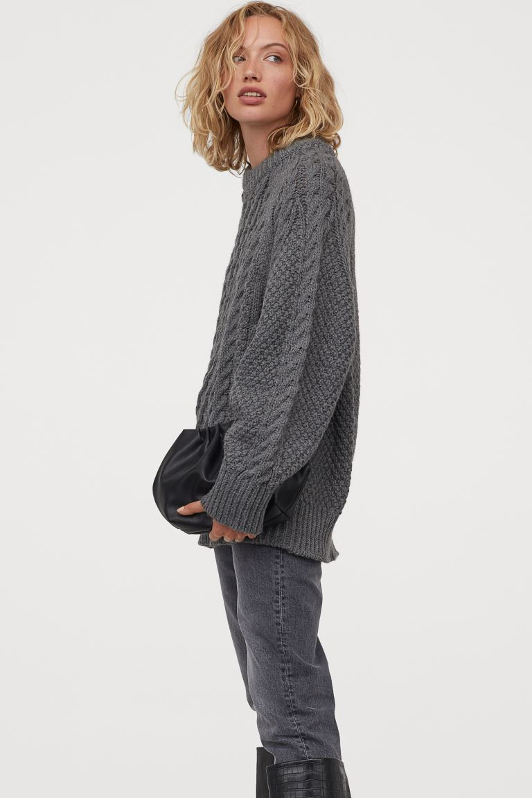 H&M + Cable-knit Sweater