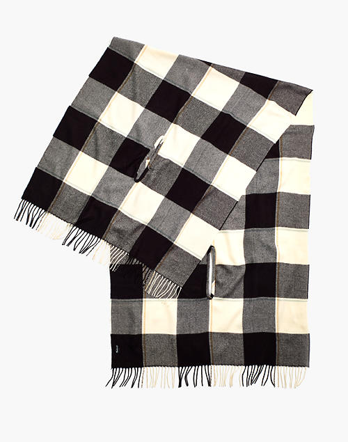 Madewell + Buffalo Check Cape Scarf