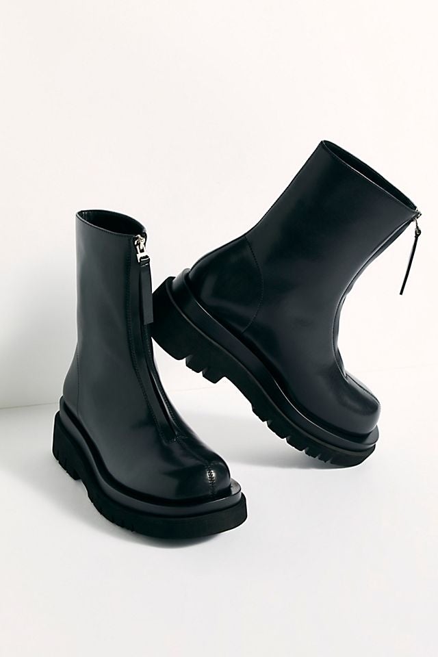 Jeffrey Campbell + Noah Zip Front Boots