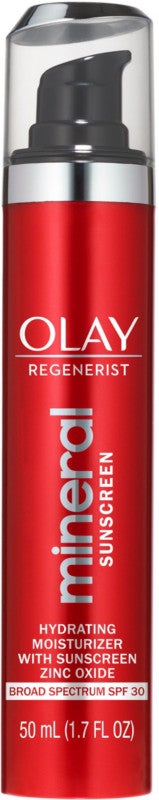 Olay + Regenerist Mineral Sunscreen Hydrating Moisturizer SPF 30