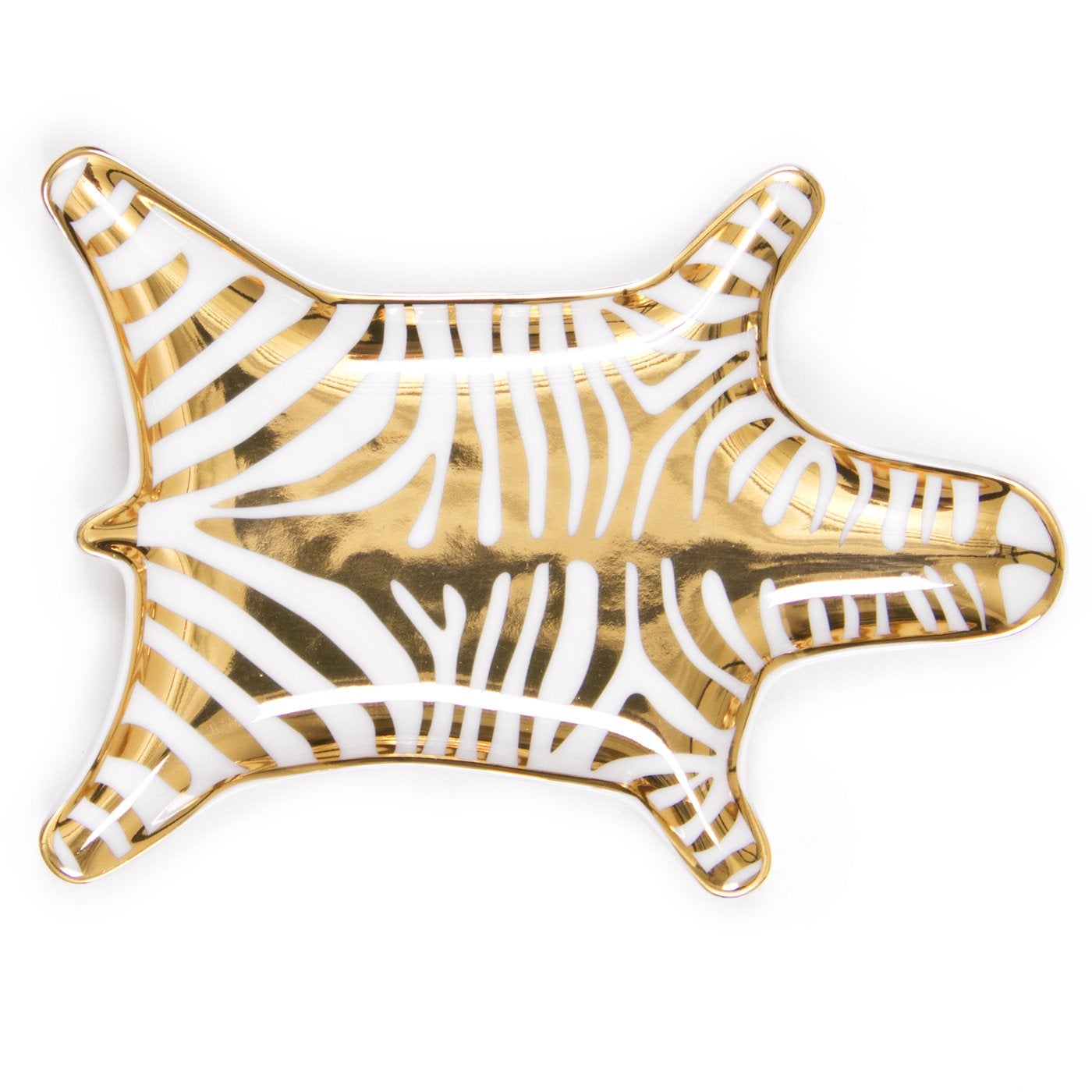 Jonathan Adler + Metallic Zebra Dish