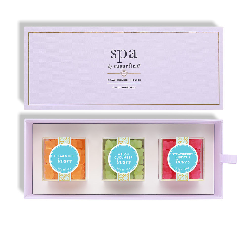 Sugarfina + Spa 3-Piece Candy Bento Box