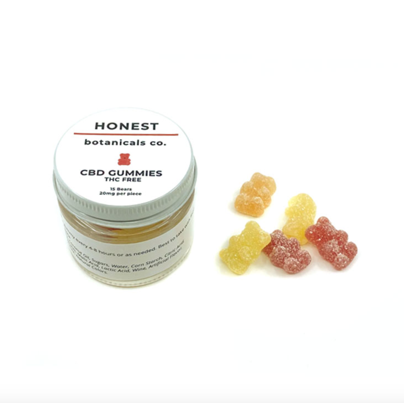 Honest Botanicals + Vegan Friendly CBD Gummies