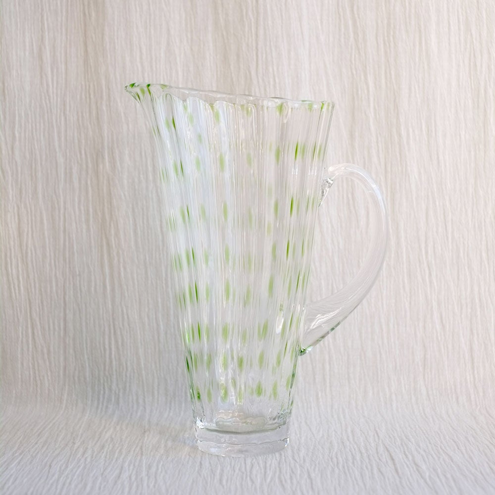 The Table Edit + Ribbed Glass Jug