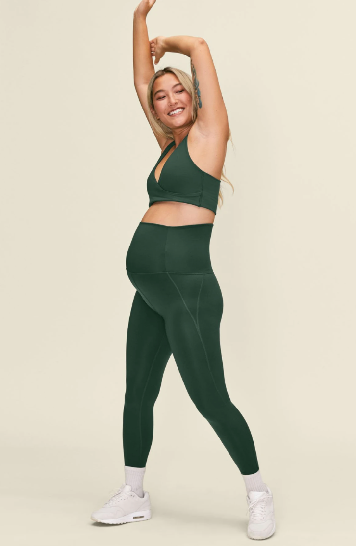 Girlfriend Collective + Moss Maternity Legging
