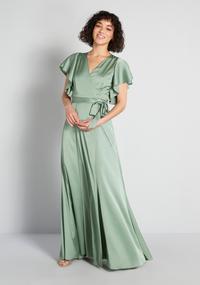 ModCloth x Hutch + Wrap Maxi Dress