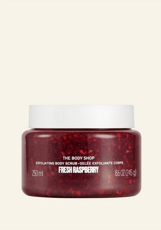 The Body Shop + Fresh Raspberry Gel Body Scrub