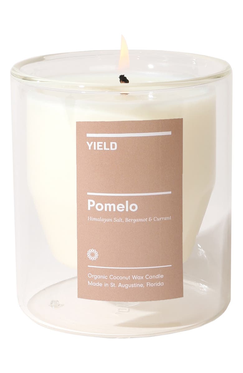Yield + Pomelo CBD Double Wall Candle