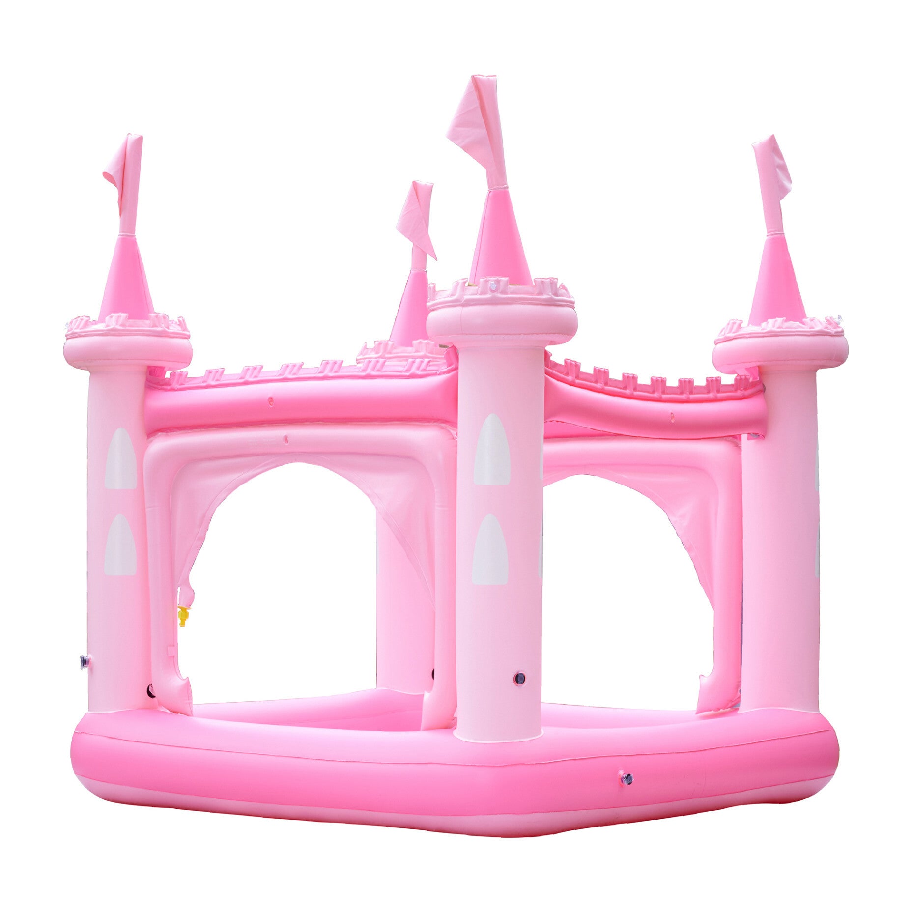 Teamson Kids + Water Fun Castle Inflatable Pool