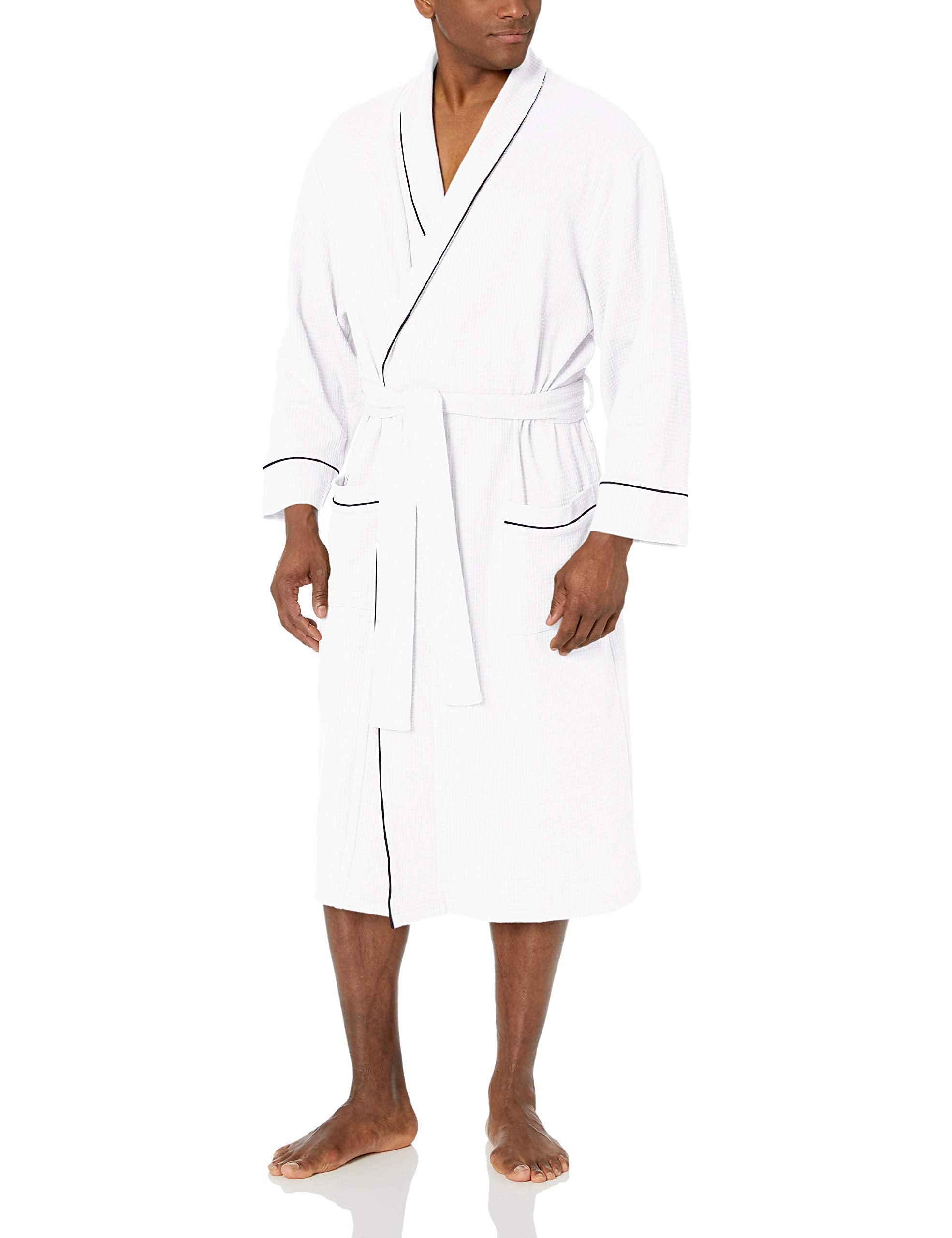 Amazon Essentials + Amazon Essentials Men’s Waffle Shawl Robe