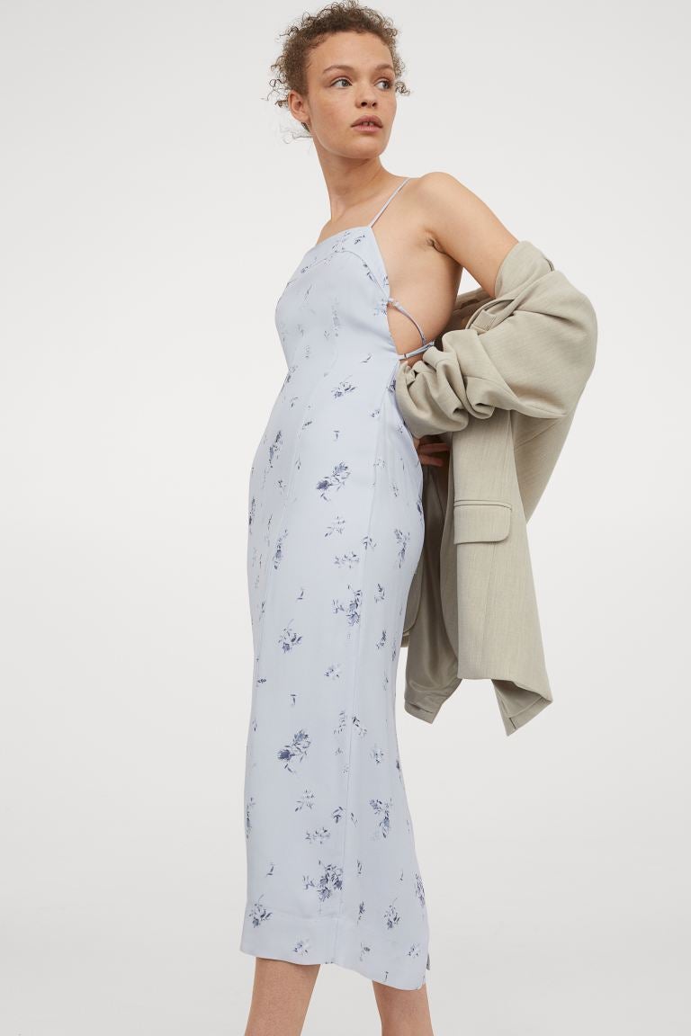 H&M + Open-backed Dress