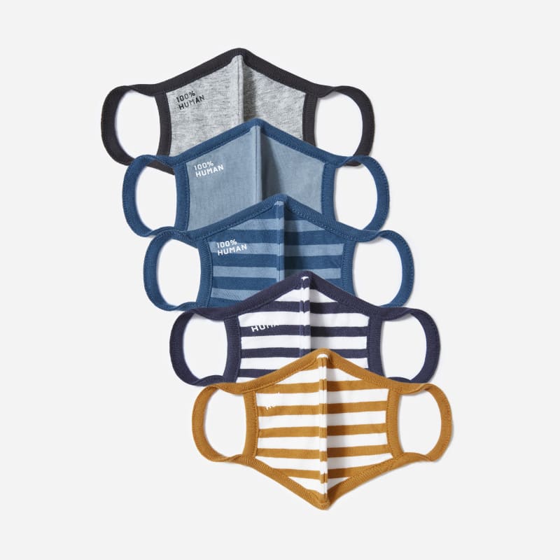 Everlane + The 100% Human Face Mask 5-Pack