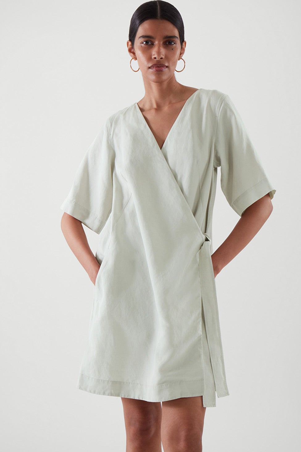COS + Mini Wrap Dress