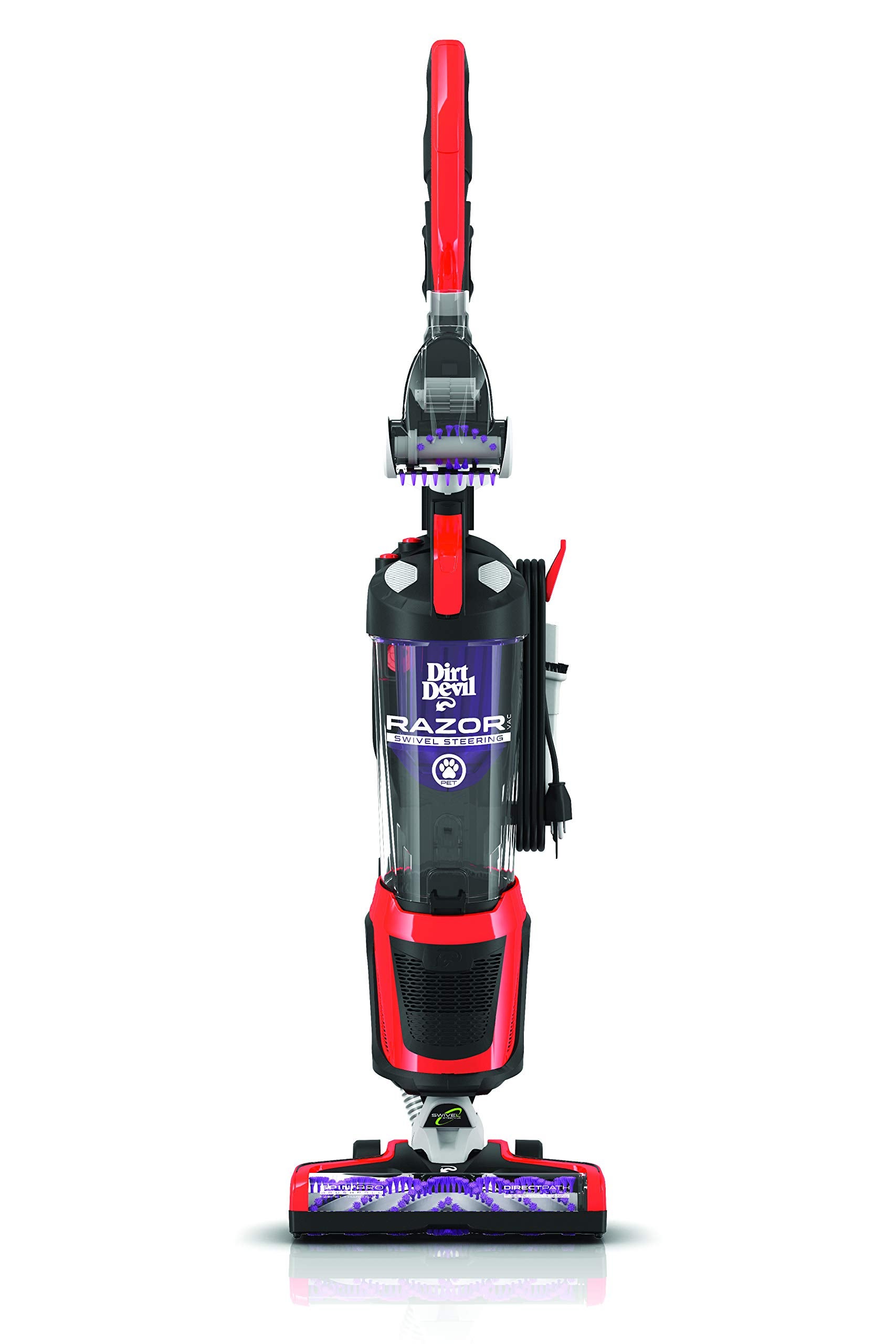 Dirt Devil + Razor Pet Bagless Multi Floor Corded Upright Vacuum Cleaner