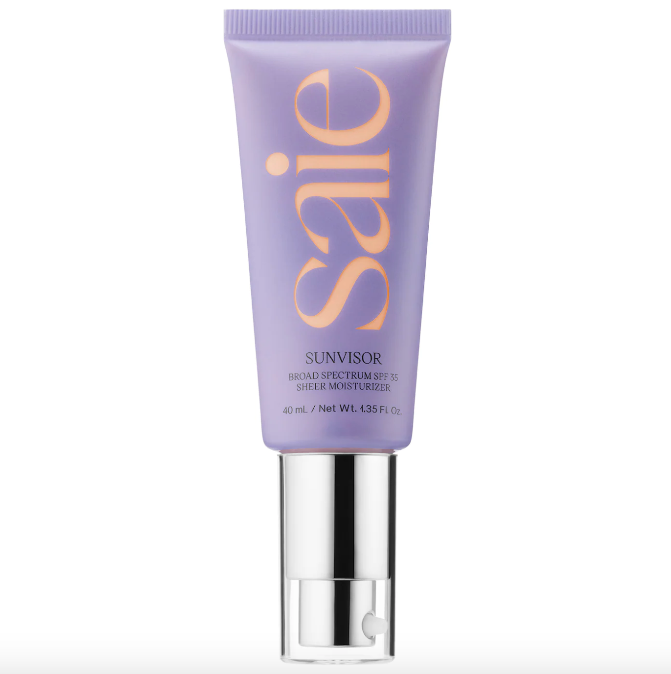 Saie + Sunvisor Moisturizing Sunscreen SPF 35