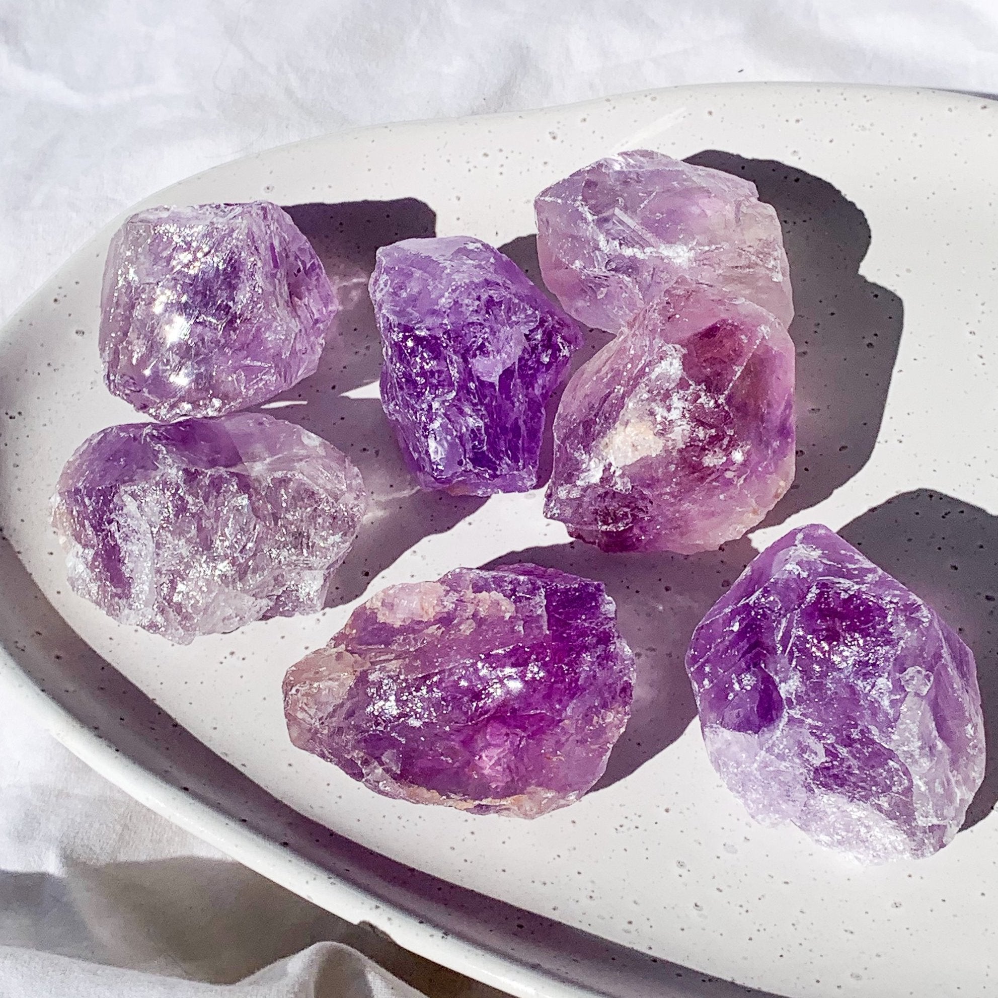 Unearthed Crystals + Amethyst Rough | Medium