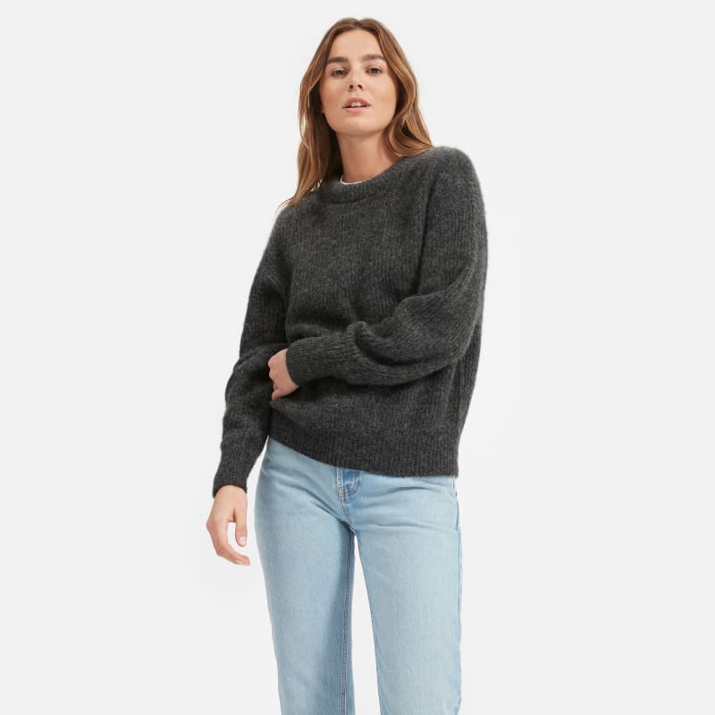 Everlane + The Oversized Alpaca Crew