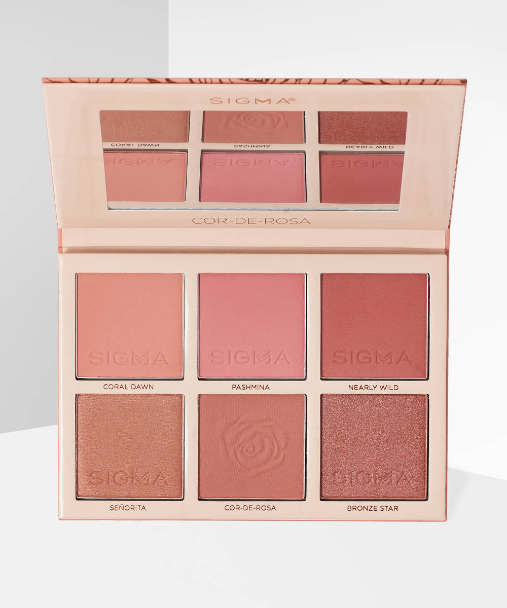 Sigma + Cor-de-Rosa Blush Palette