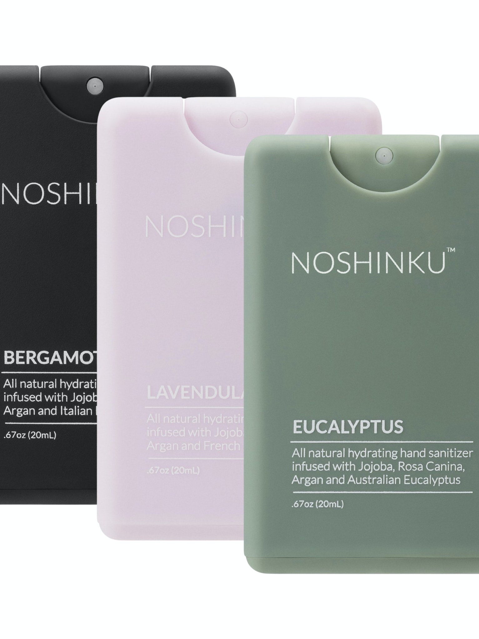 NOSHINKU + Pocket Hand Sanitizer Discovery | 3-Pack