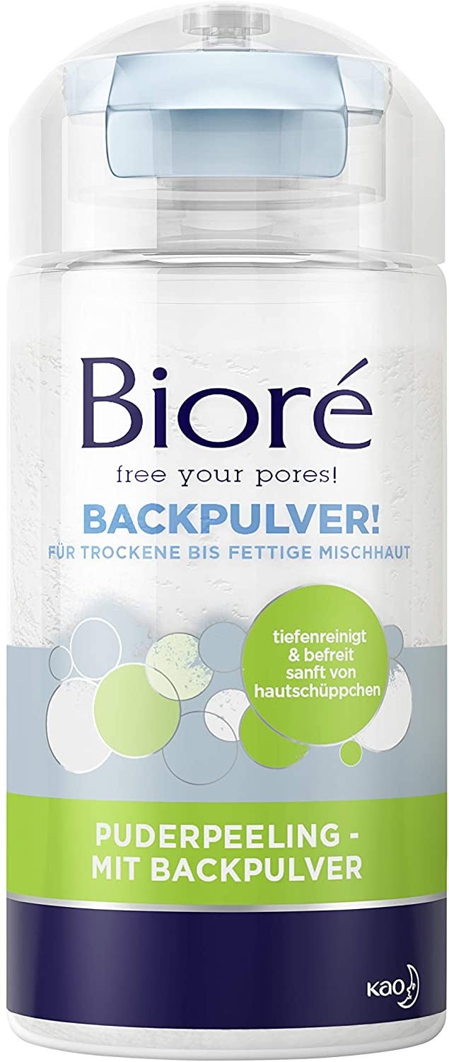 Biore + Powder Scrub With Baking Soda Biore + Powder Scrub With Baking Soda