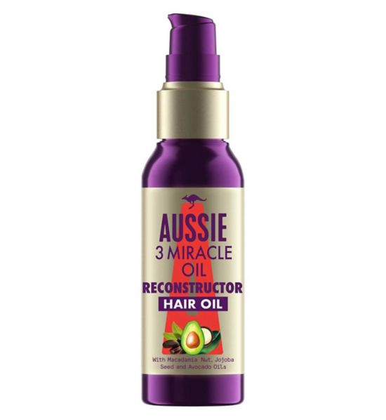 Aussie + 3 Miracle Oil Reconstructor Lightweight Treatment