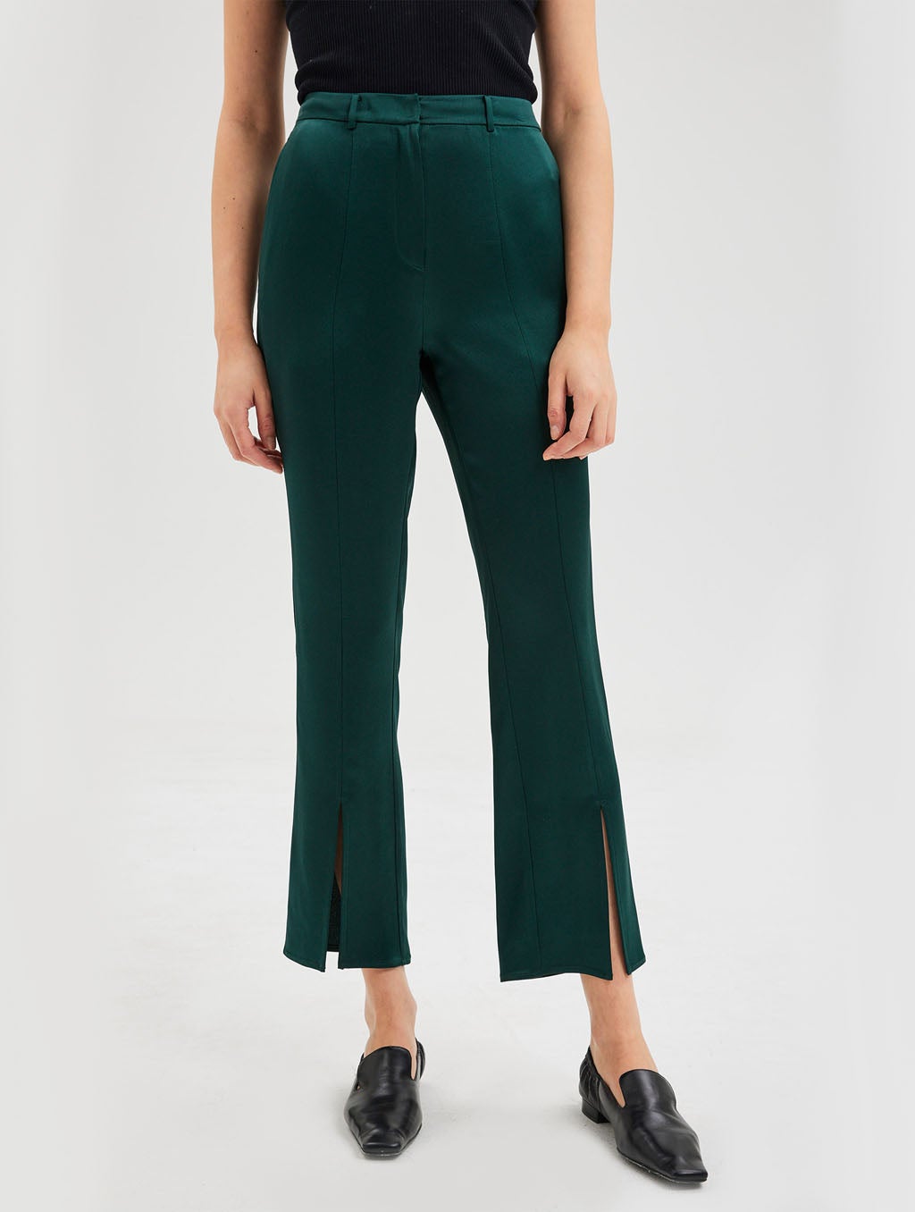 Lattelier + Front Slit Trousers