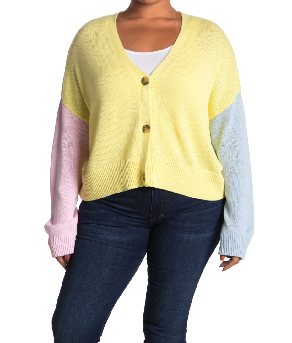 Abound + Easy Button Front Cardigan