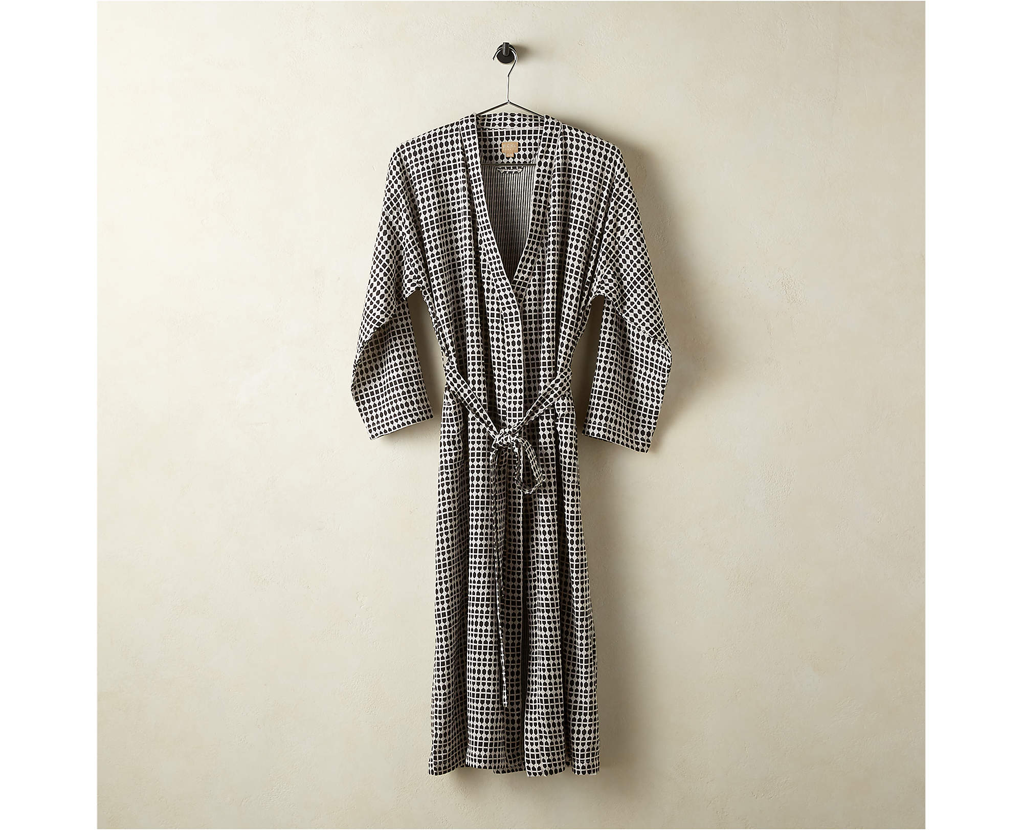 CB2 + Pentagrid Blockprint Bath Robe