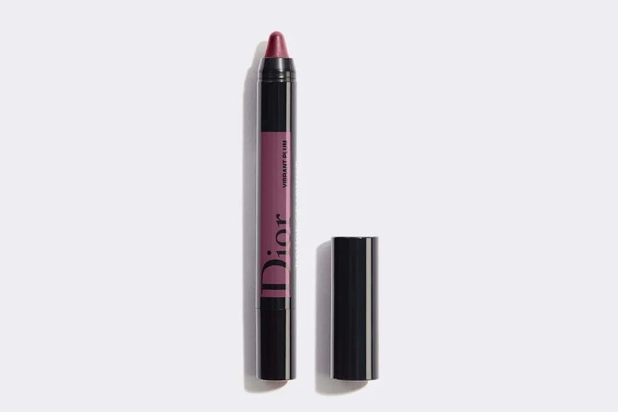 Dior + Rouge Graphist Intense Colour Lipstick Pencil in Vibrant Plum