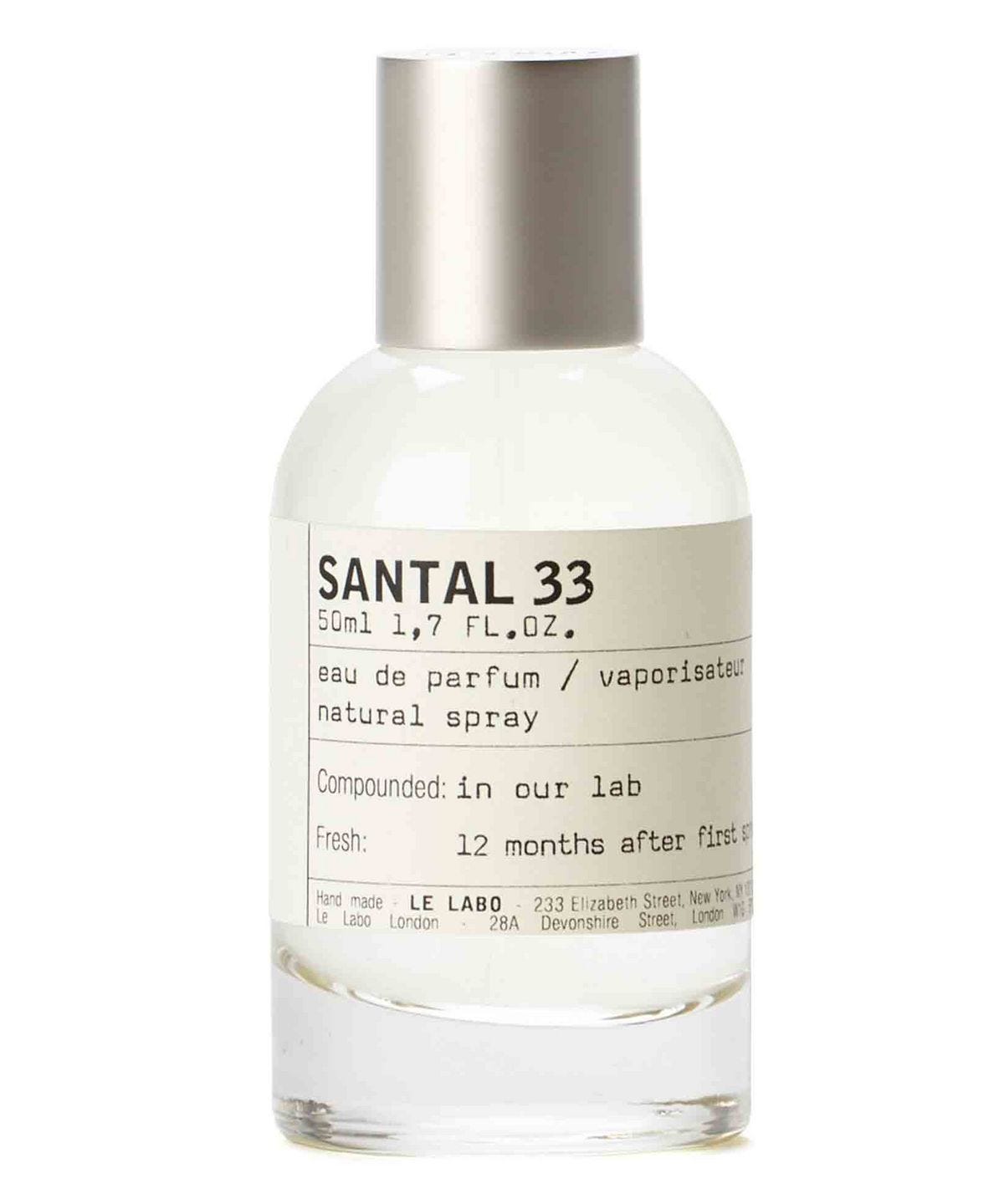 Le Labo + LE LABO Santal 33, 50 ml – Eau de Parfum