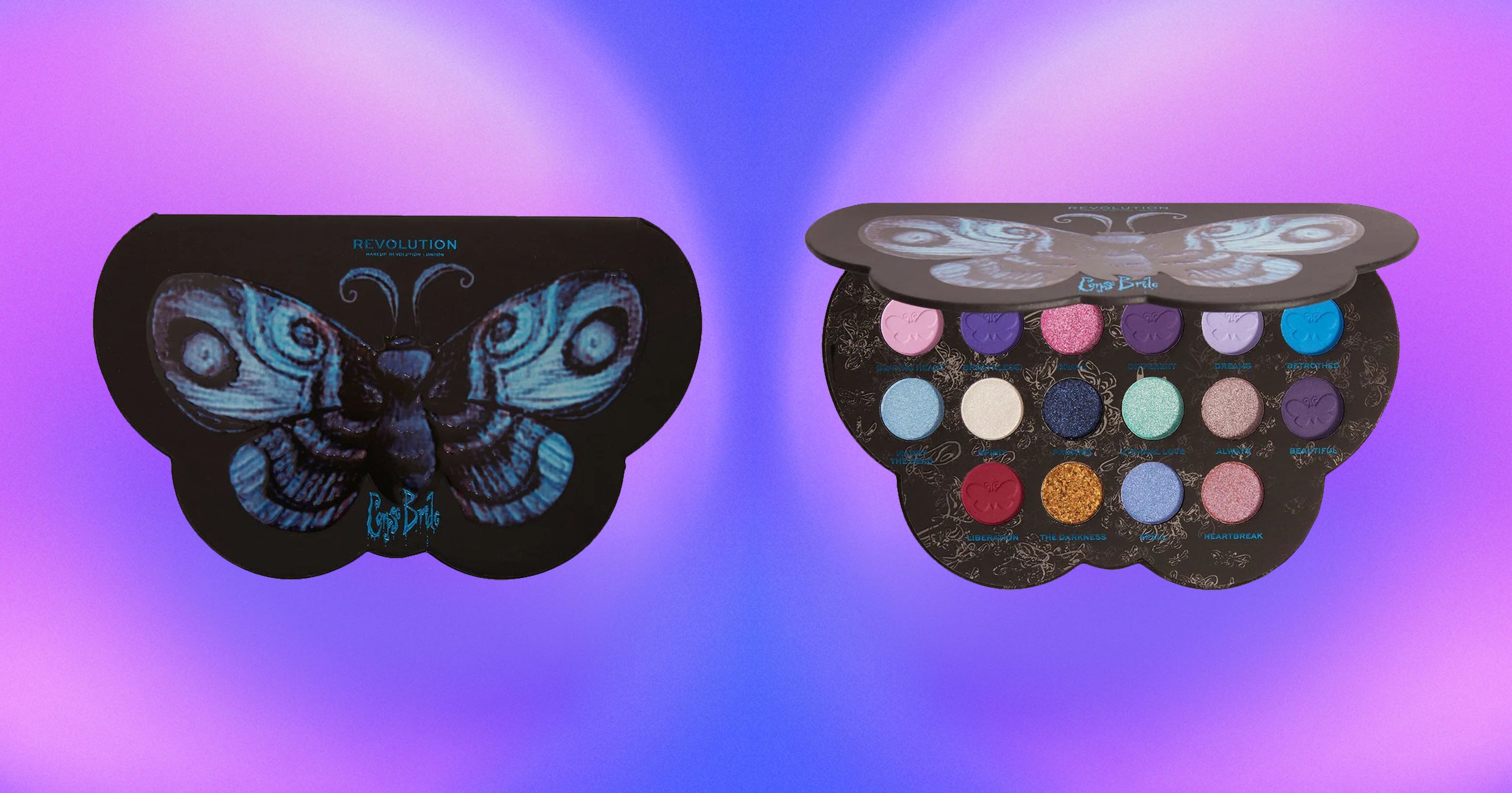 Revolution Corpse Bride Makeup Collection Details