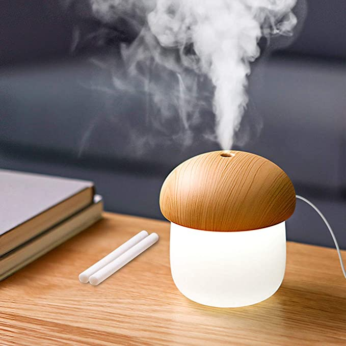 Ourry + Portable Mini USB Mushroom Humidifier