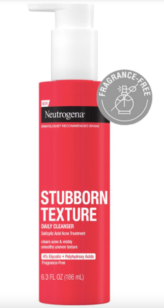 Neutrogena + Stubborn Texture Acne Facial Cleanser