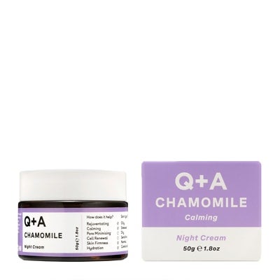 Q&A Skincare + Chamomile Night Cream