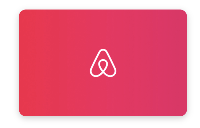 Airbnb + Airbnb Gift Card