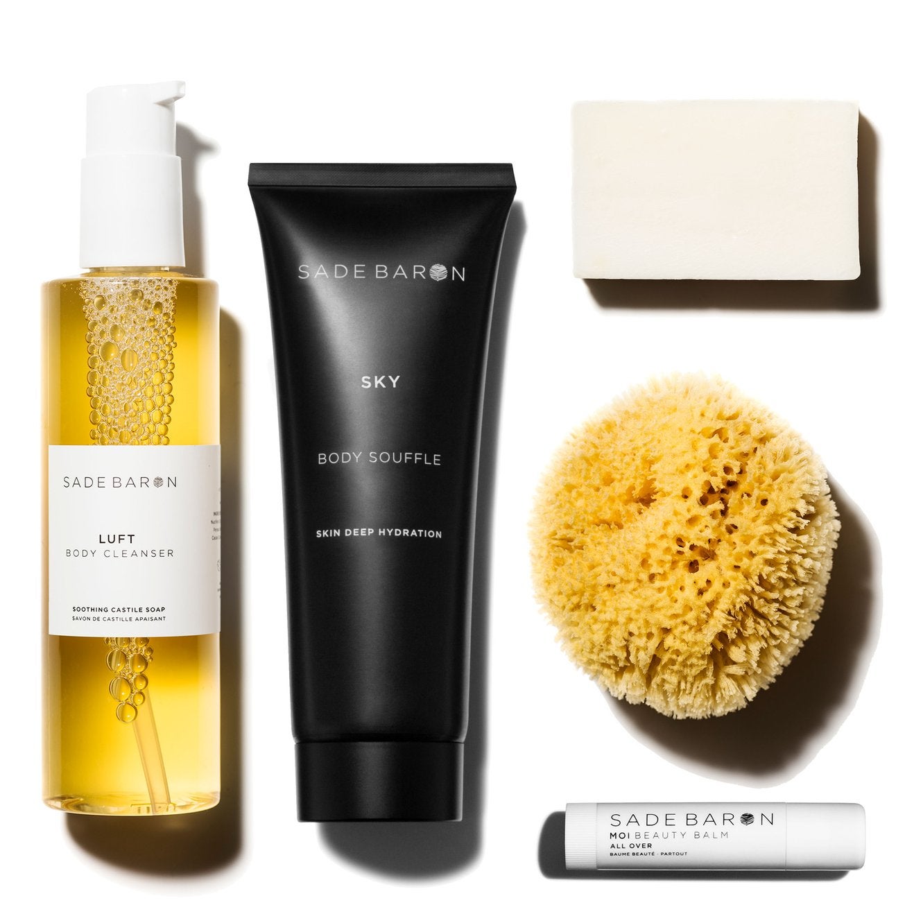 Sade Baron + Aura Fragrance Free Body Care Set