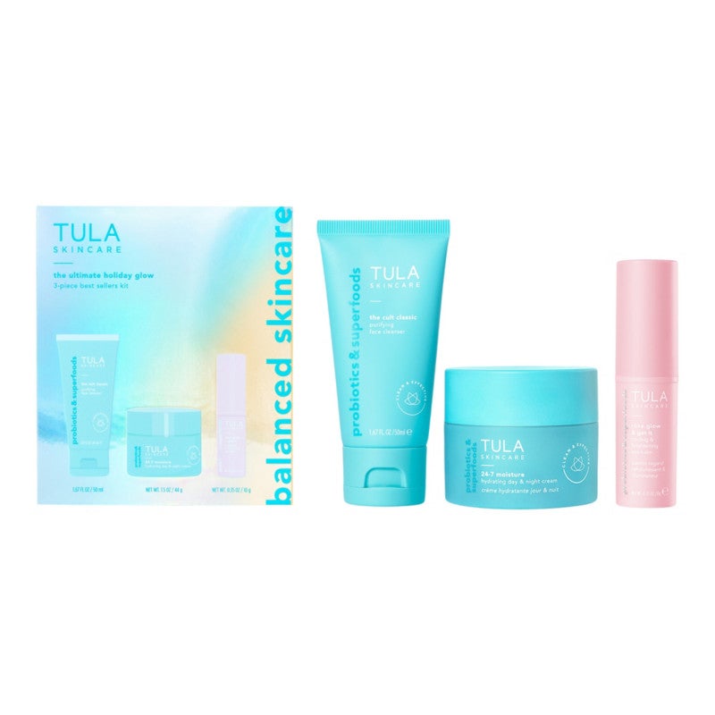 Tula + The Ultimate Holiday Glow 3 Piece Best Sellers Kit