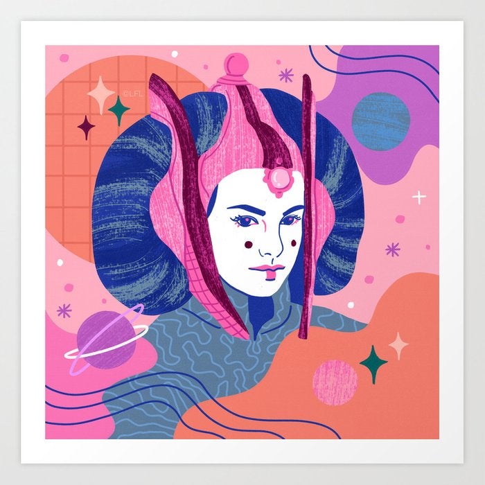 Jenny Chang-Rodriquez + “Queen Padme Amidala” Art Print