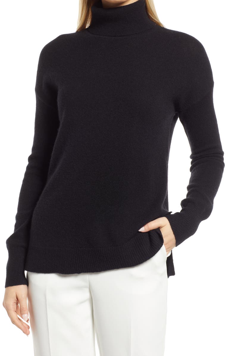 Nordstrom Cashmere Turtleneck Sweater