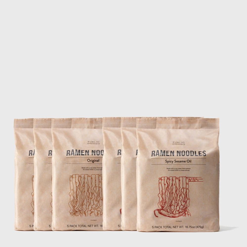 Public Goods + Ramen Six Pack