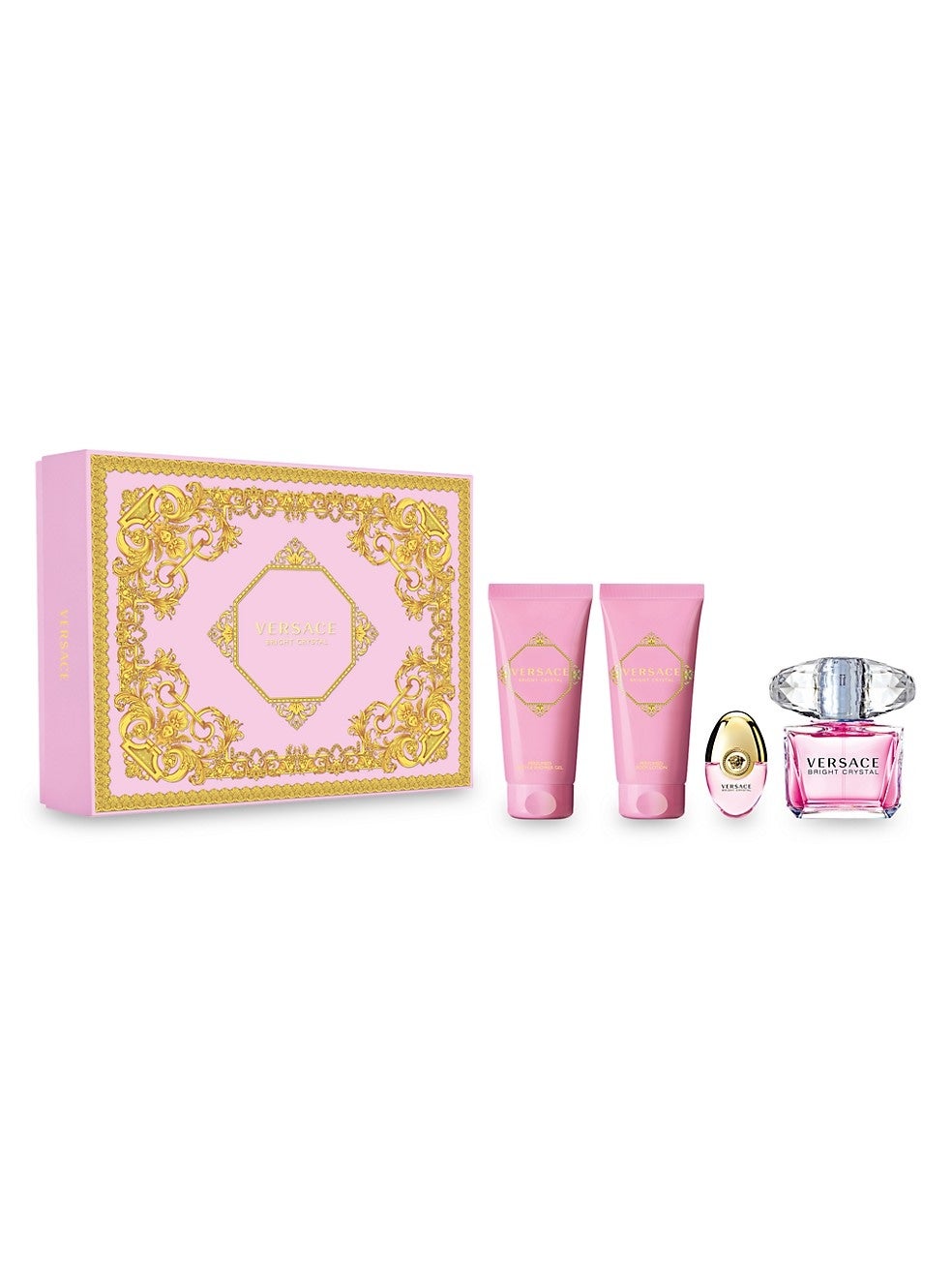 Versace + Versace Fragrances Bright Crystal 4-Piece Set
