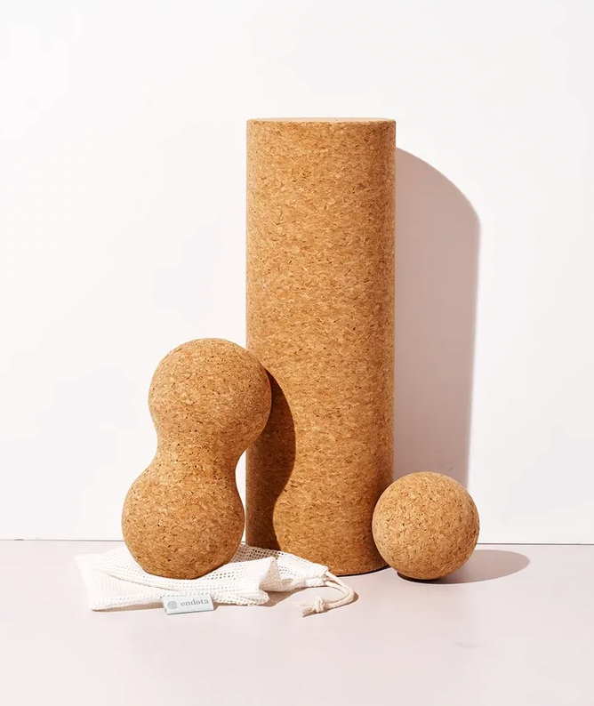 Endota + Cork Cylinder Roller