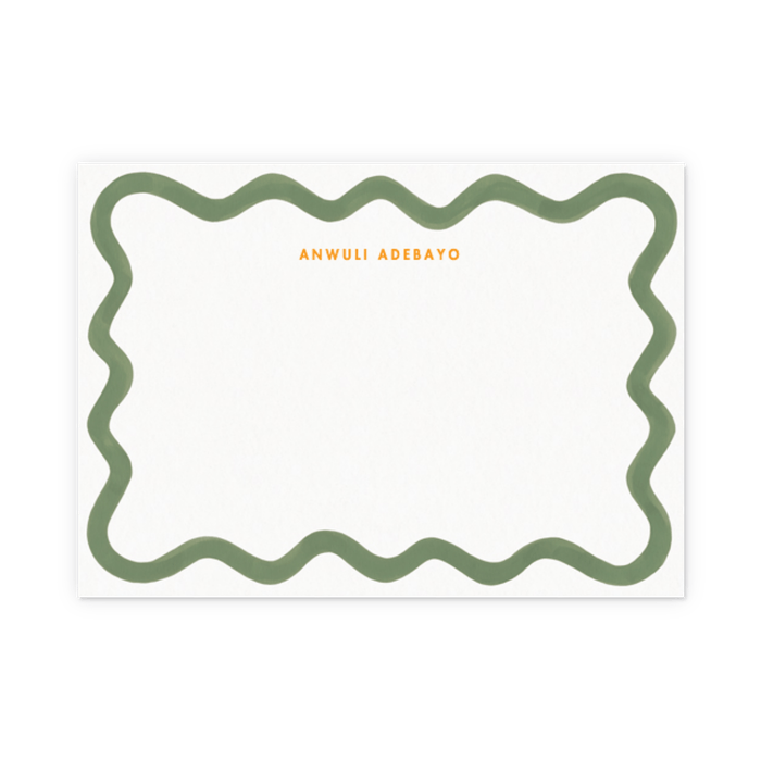 Matilda Goad for Papier + Scallop Trim Notecards (Set of 10)