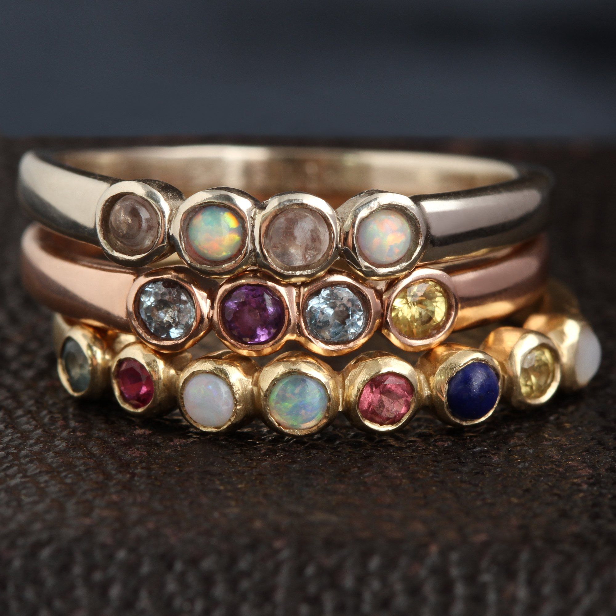 Erica Weiner + Custom Acrostic Ring